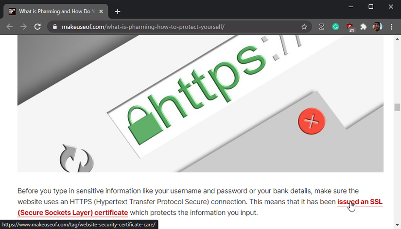 How to Inspect Suspicious Links Using Your Browser's Inbuilt Tools