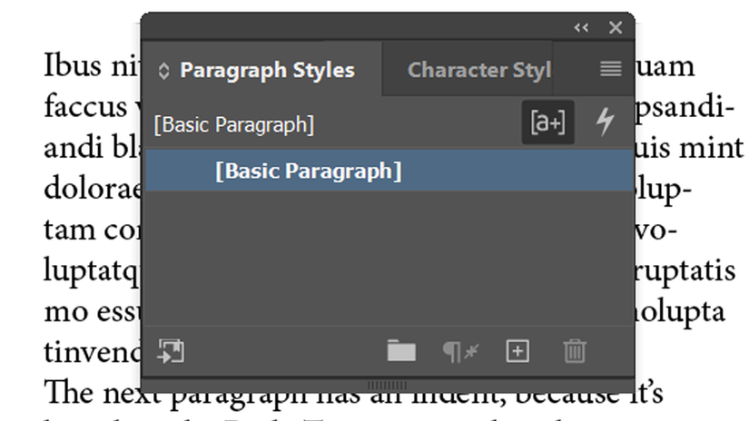 How to Use InDesign Paragraph and Character Styles