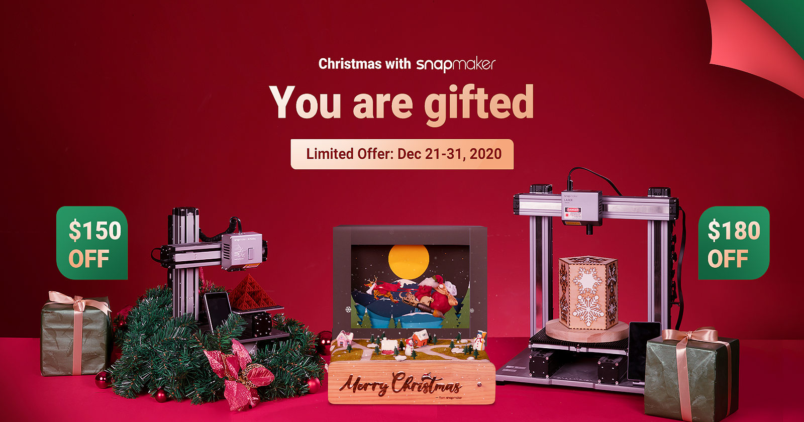 This Christmas, Gift Snapmaker for the Creative Person in Your Life