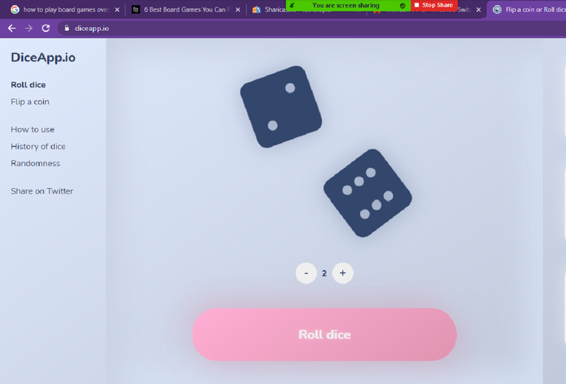 How to Play Board Games Over Zoom