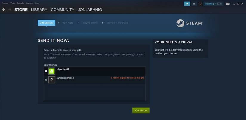 How to Send Digital Steam Gift Cards to Friends