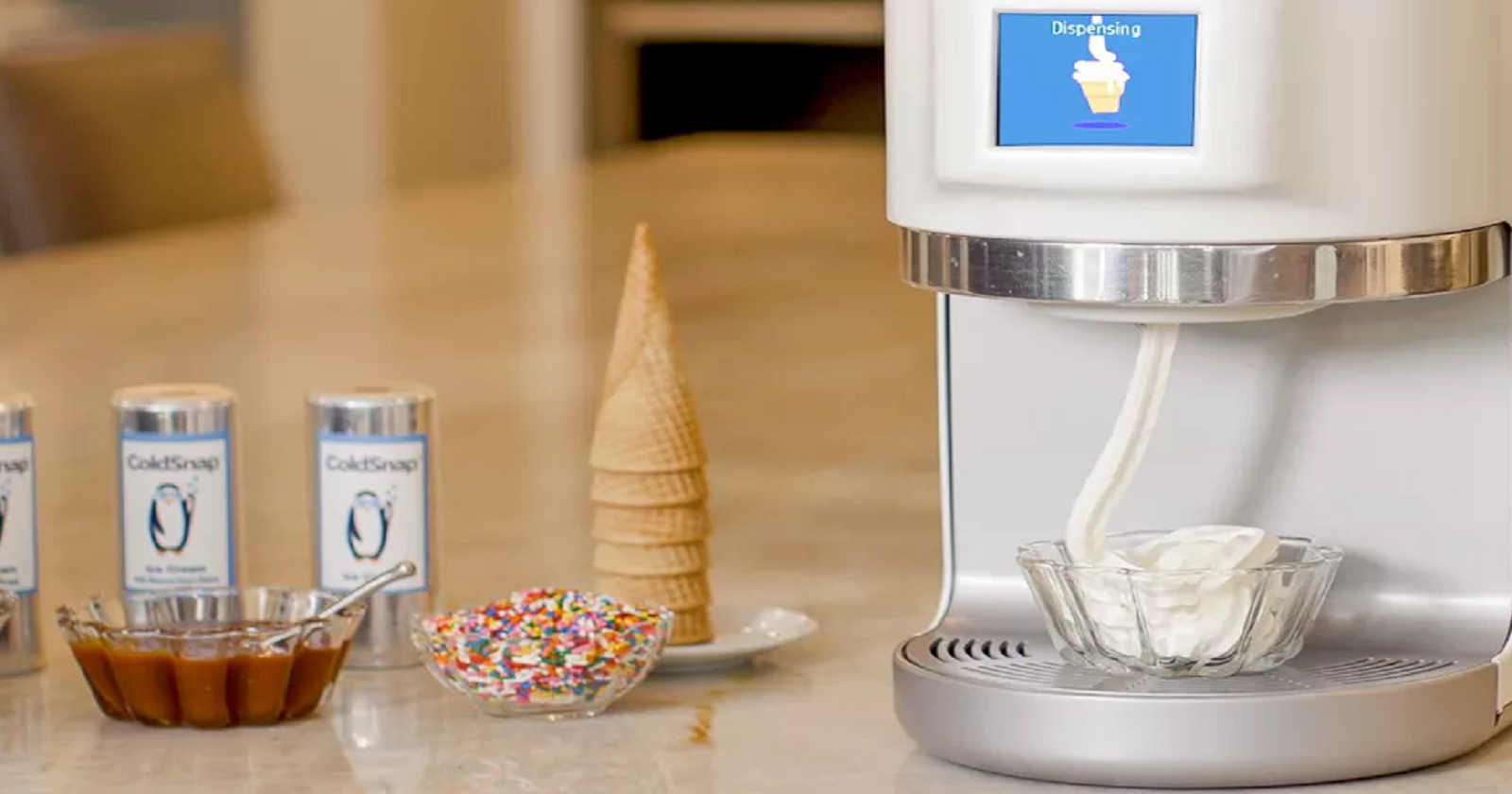 This Rapid Ice Cream Maker Is Easily the "Coolest" Gadget at CES 2021