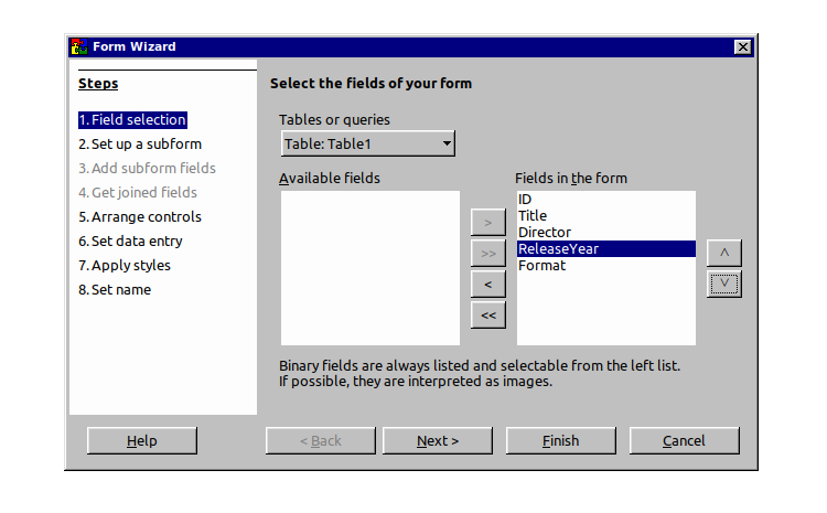 How to Create a Data Entry Form in LibreOffice Base