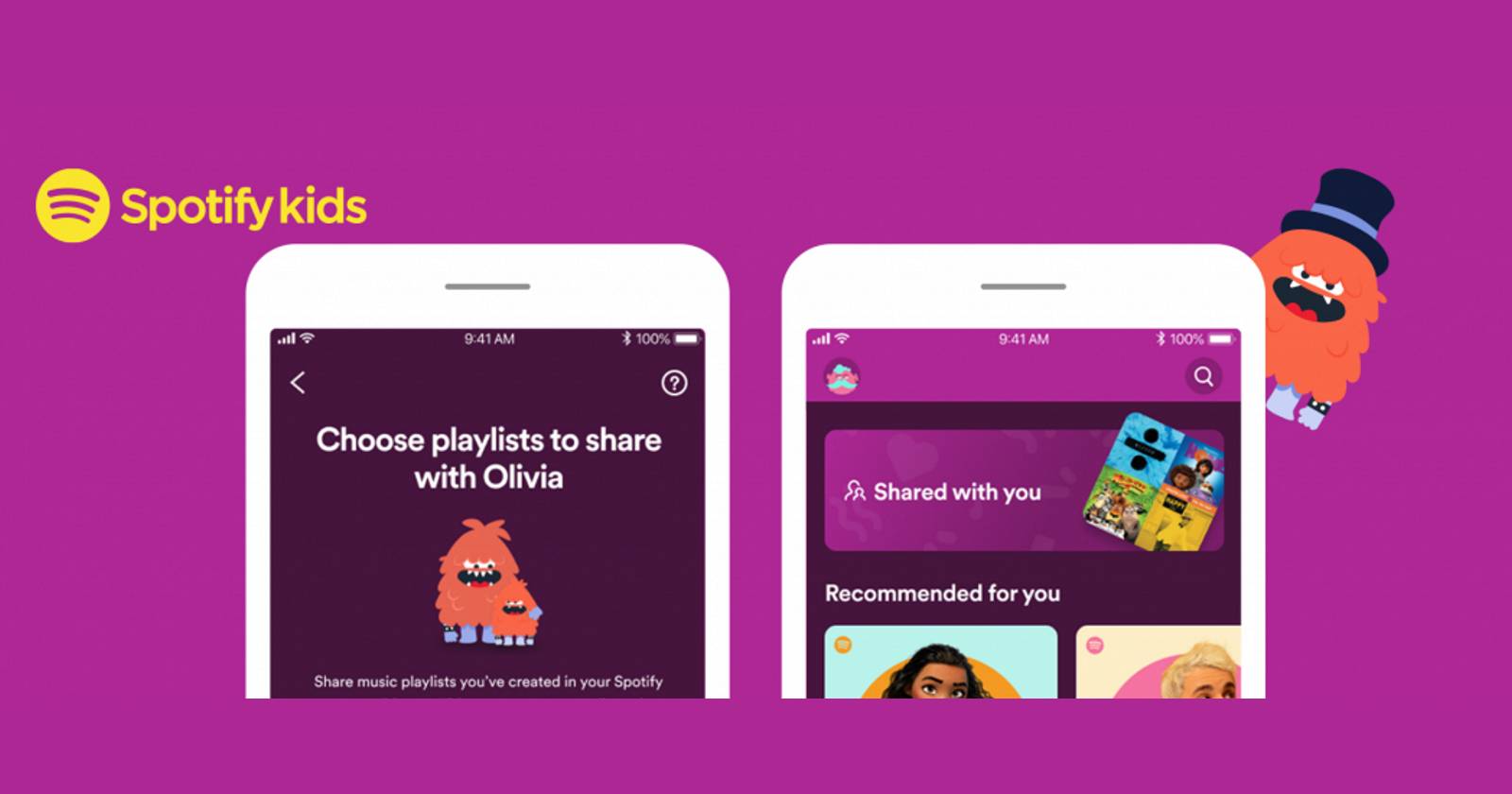 Spotify Kids Adds Shared Playlists Controlled by Parents