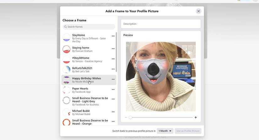 How to Create and Use Facebook Frames