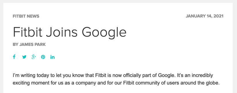Should You Worry About Your Health Data Now That Google Owns Fitbit?