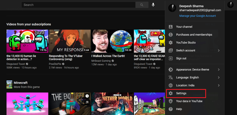 How to Change Your YouTube Account Name
