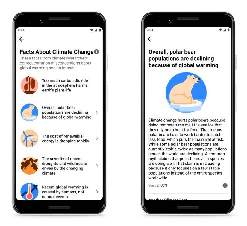 Facebook Starts Fact-Checking Climate Change Myths