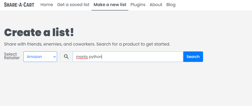 Save Time Shopping Online by Sharing Your Cart With Share-A-Cart