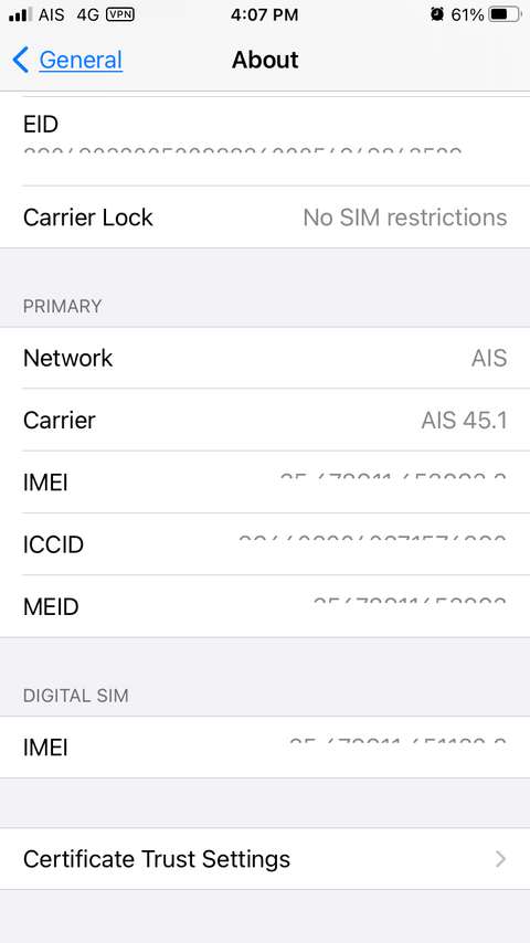 9 Ways to Find the IMEI Number on Your iPhone or iPad