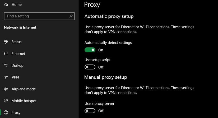 How to Solve the "Windows Could Not Automatically Detect Network Proxy Settings" Error