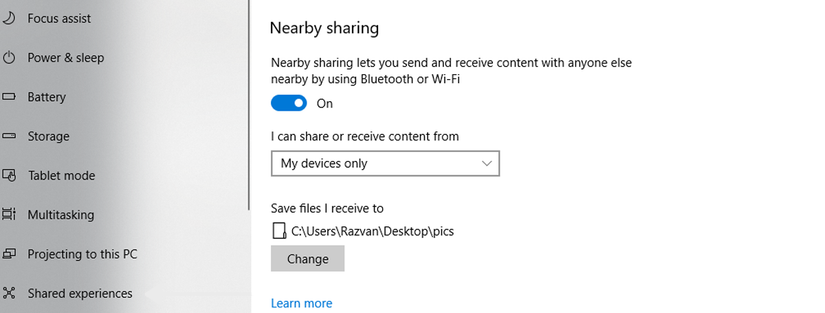 Nearby Sharing Not Working in Windows 10? Here's How to Fix It