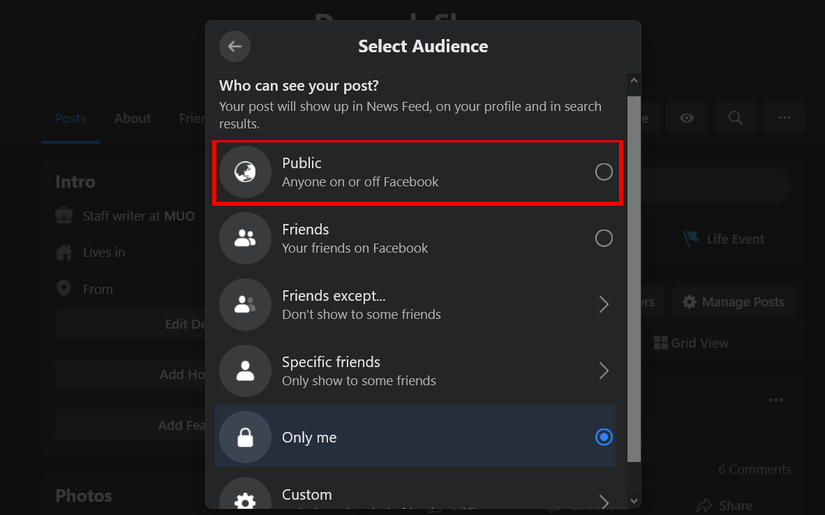 How to Make a Facebook Post Shareable