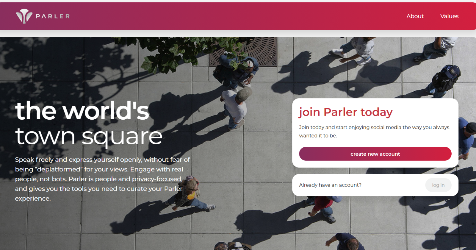 Parler Explains What Free Speech Is to Its Users After Backlash