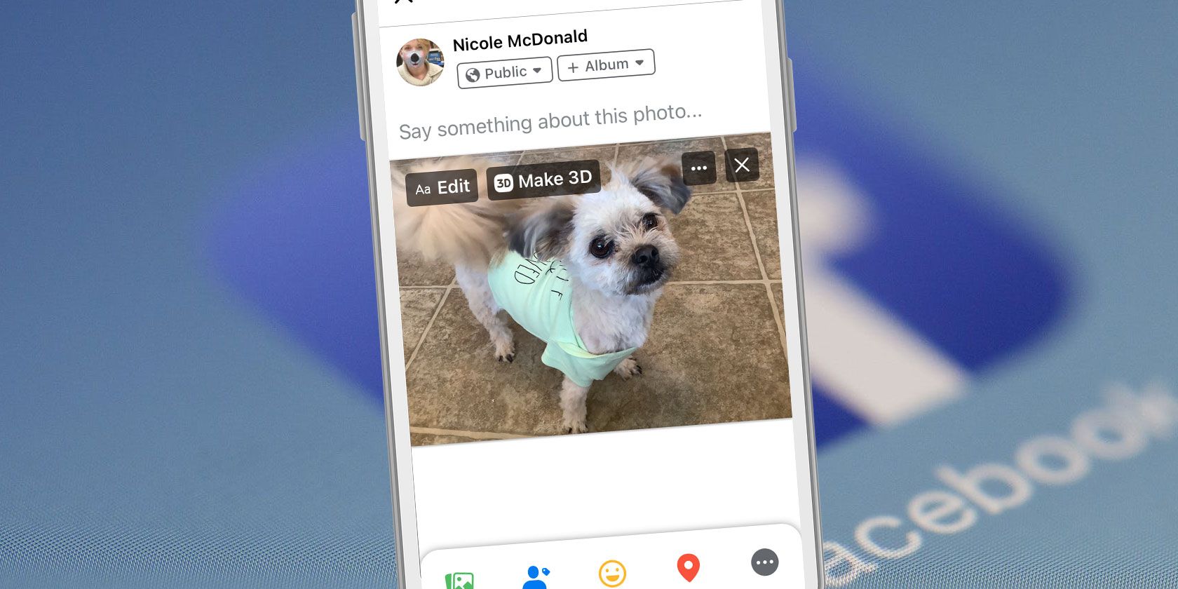 How to Create a 3D Photo on Facebook