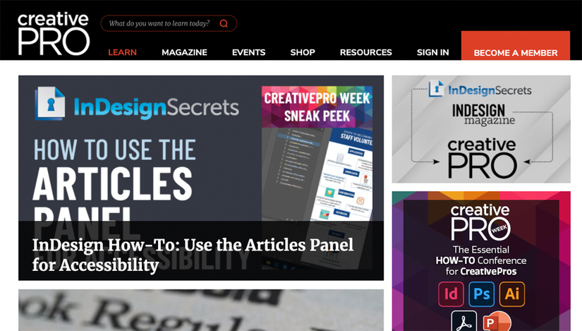 How to Teach Yourself Adobe InDesign for Free
