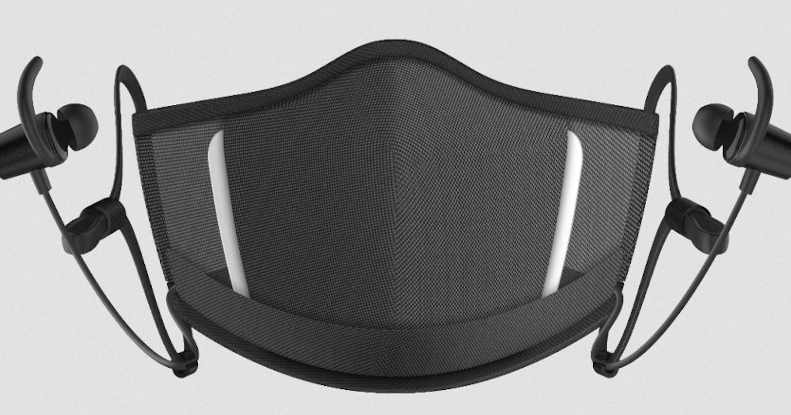 MaskFone Is an N95 Face Mask with Built-in Headphones