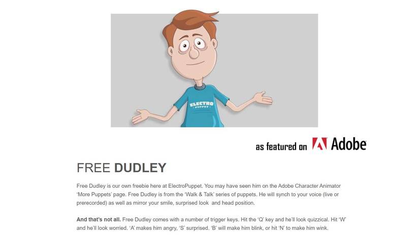 The 4 Best Sites for Free Adobe Character Animator Puppets