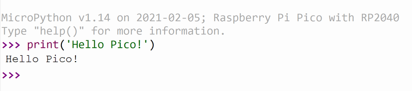 Getting Started With MicroPython on the Raspberry Pi Pico