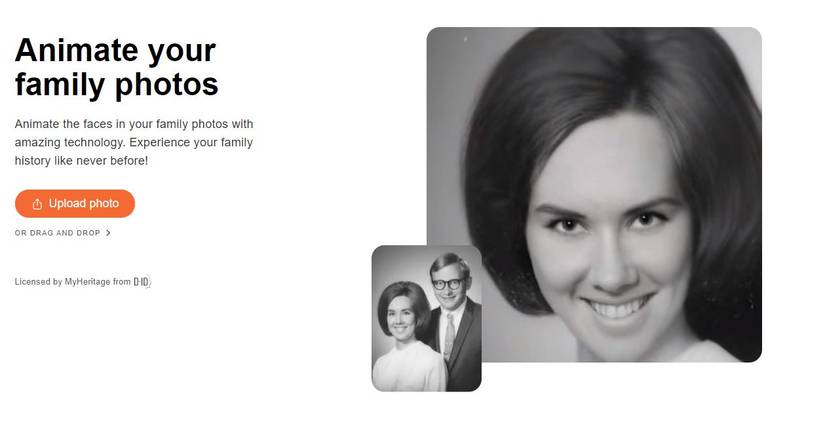 How to Use MyHeritage's AI Tool to Animate Old Photos