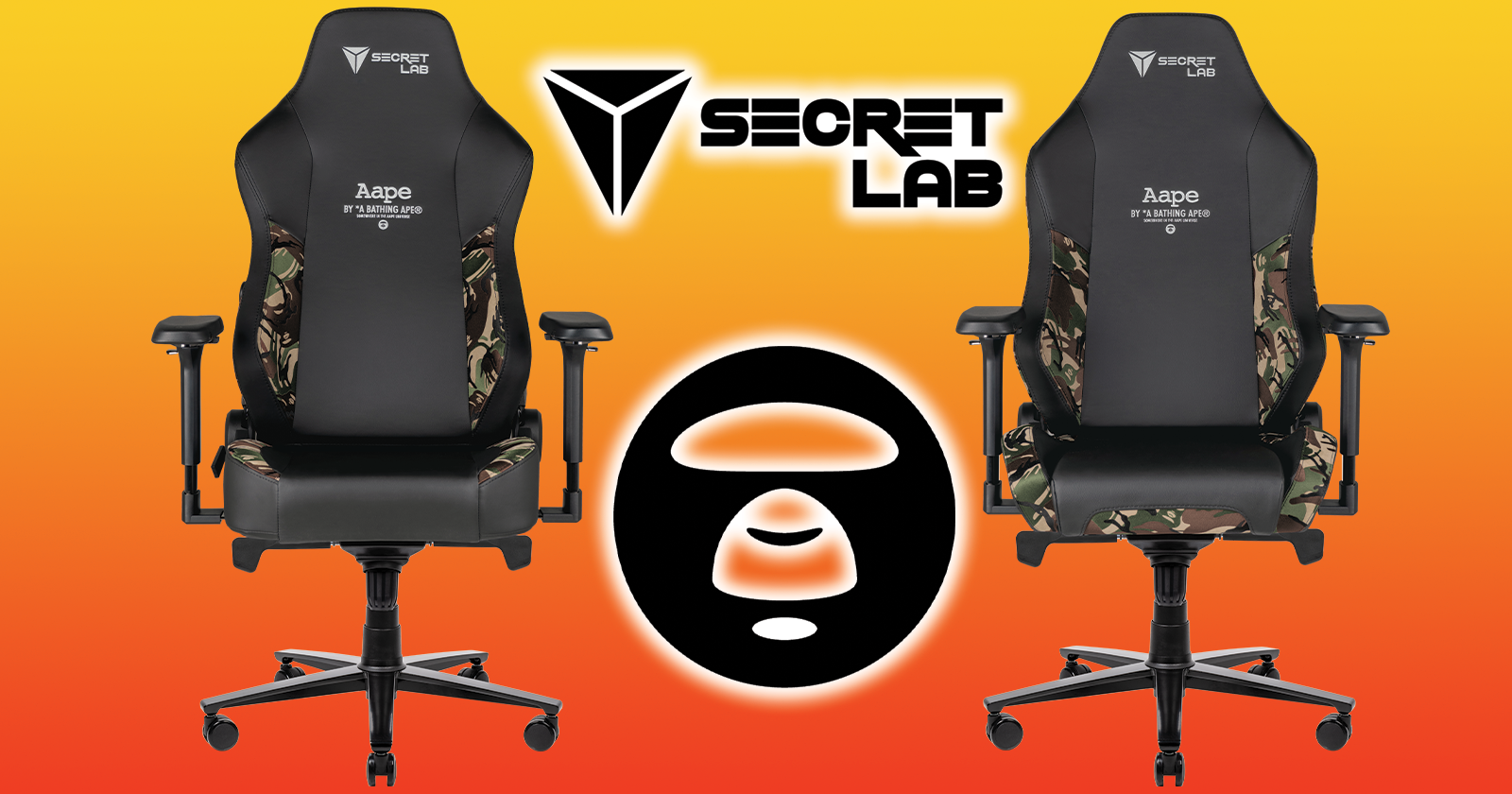 Secretlab and AAPE Join Forces for Third Gaming Chair Collaboration