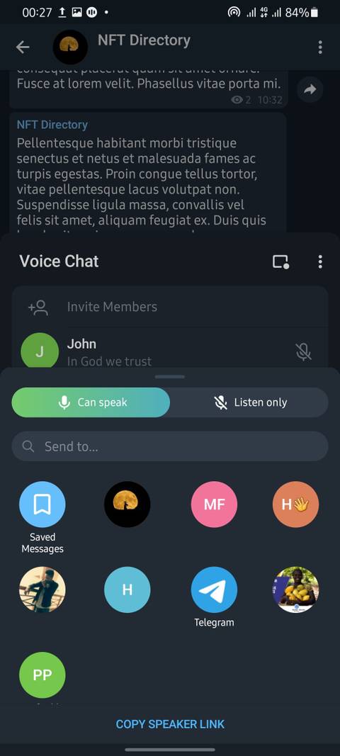 How to Host a Voice Chat in Your Telegram Channel