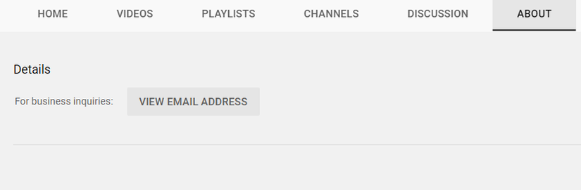 How to Add Your Email Address to Your YouTube Channel