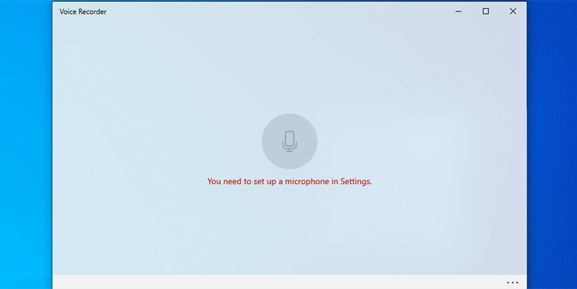How to Use the Windows 10 Voice Recorder App