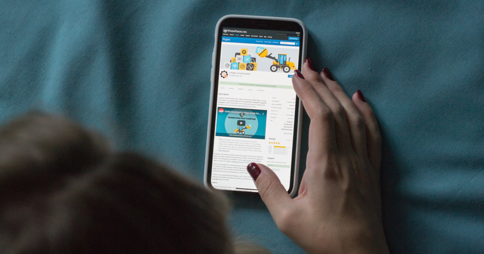How to Create a Custom WordPress Page Layout on Your Phone