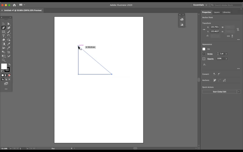 How to Make a Triangle in Adobe Illustrator