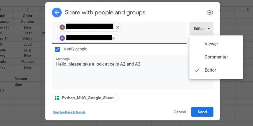 How to Share Your Google Sheets With Others