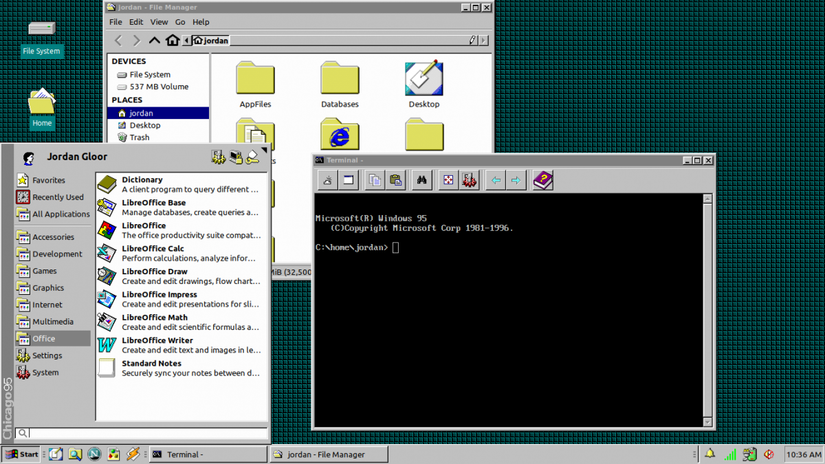 Make Your Linux Xfce Desktop Look Like Retro Windows With Chicago95