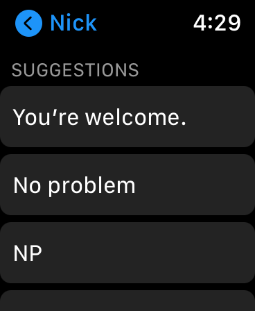 How to Customize and Use Default Message Replies on Apple Watch