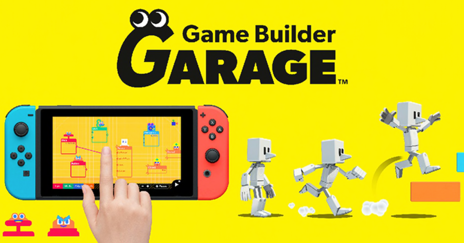 Nintendo's Game Builder Garage Lets You Make Your Own Switch Games