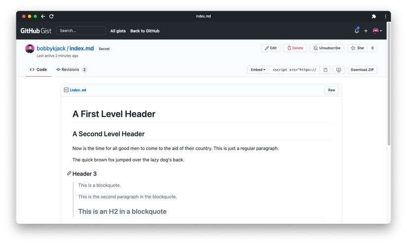What Is a GitHub Gist?