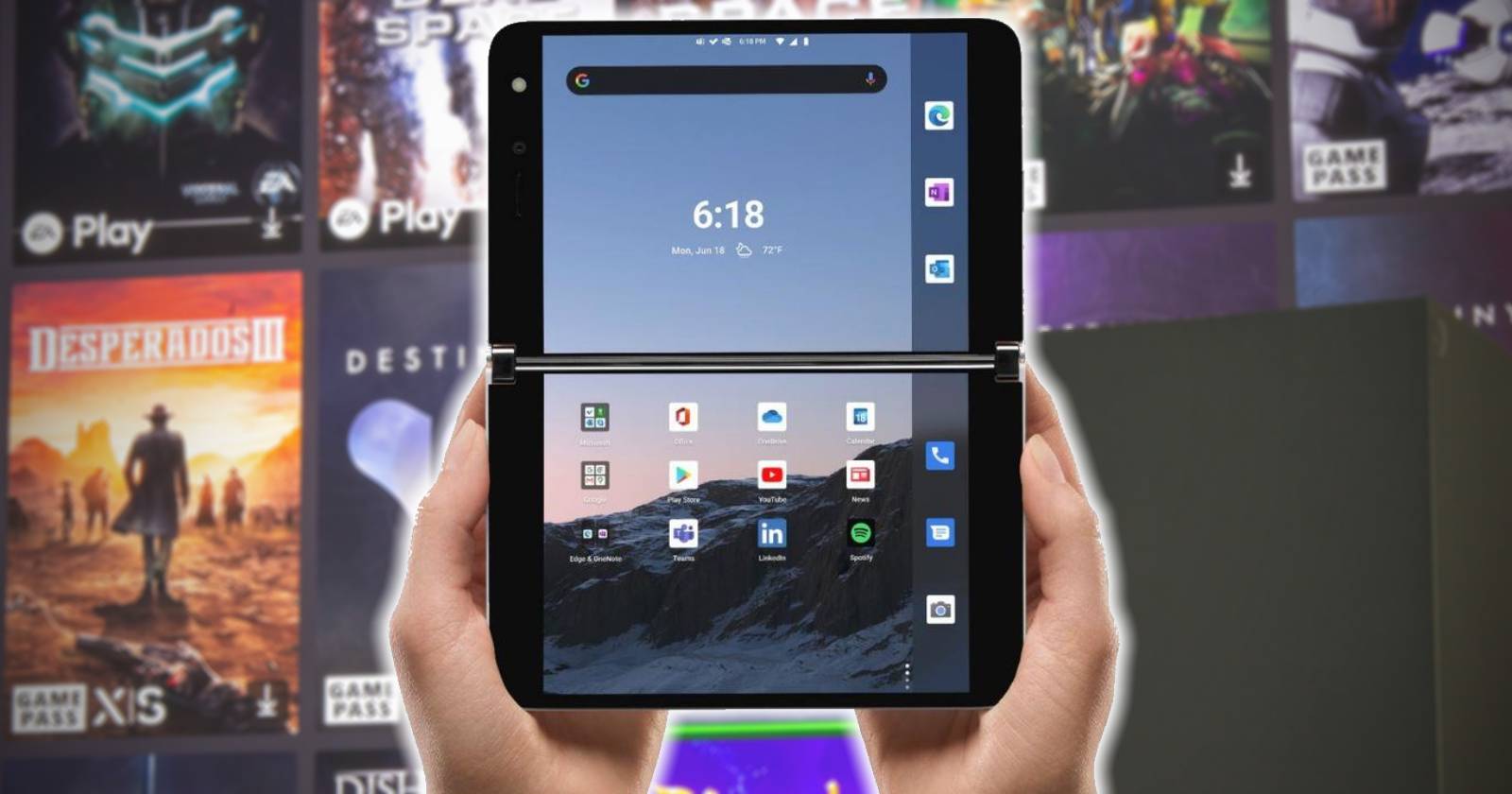 Xbox Game Pass Update Turns Surface Duo Into Handheld Xbox System