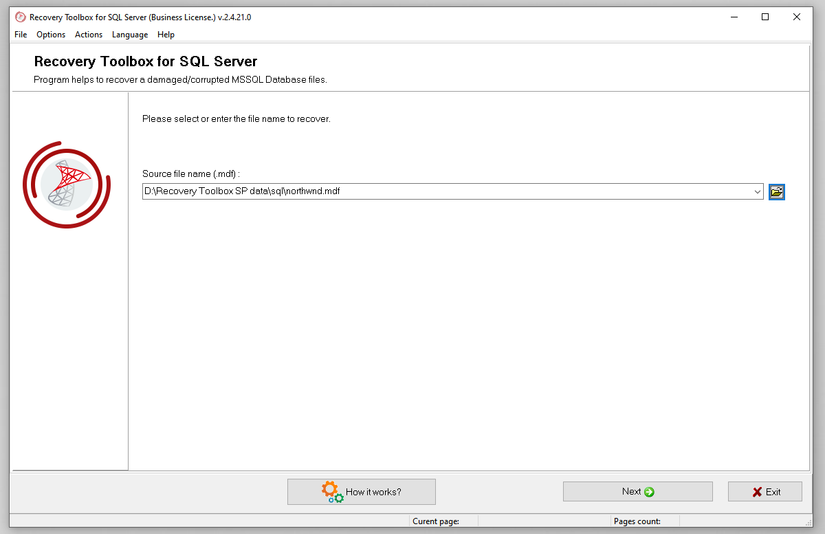 SQL Server Data Got Corrupted? Try to Recover it With SQL Recovery Toolbox