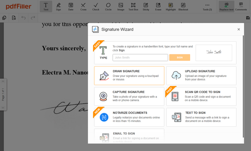 How to Sign a Document Online