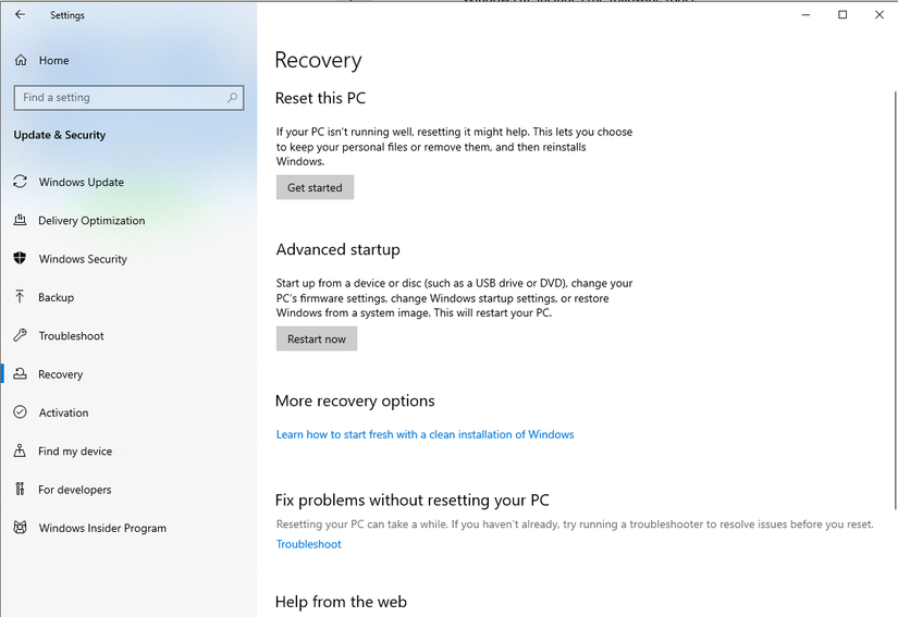7 Ways to Boot Into the Windows Recovery Environment