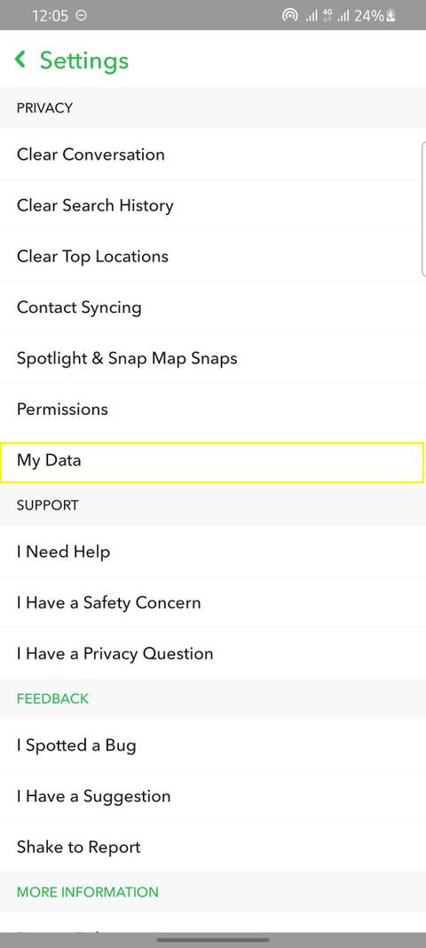 How to Download All the Data Snapchat Has About You