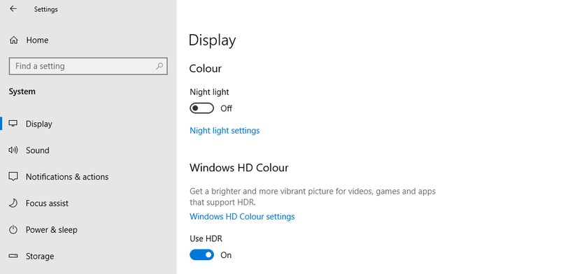 How to Enable HDR Mode in Windows 10