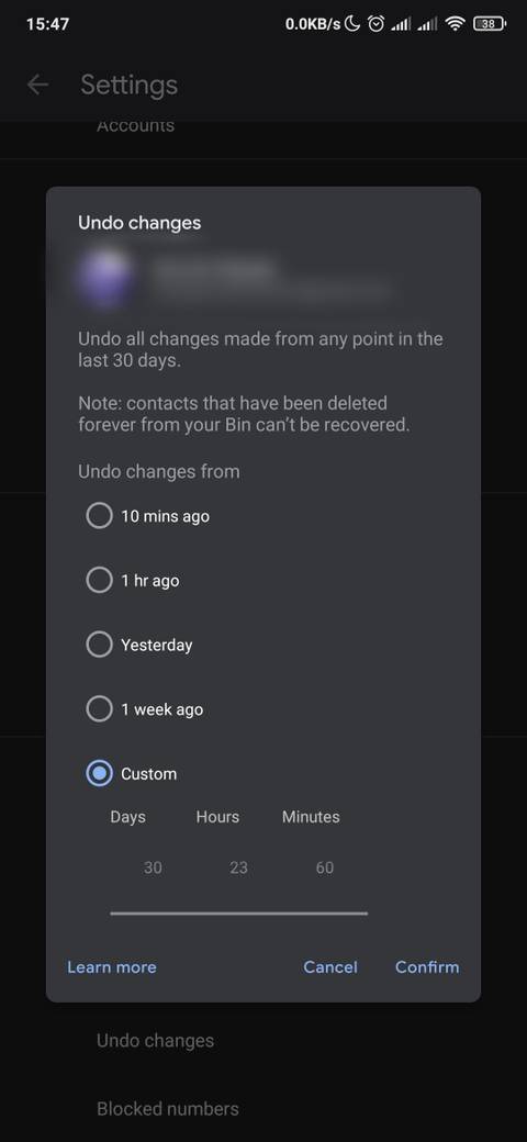 How to Recover Deleted Contacts From Your Google Account