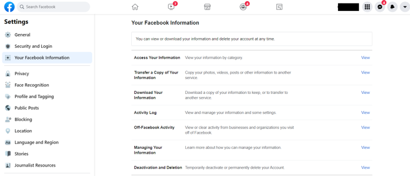 How to Download Your Entire Facebook History