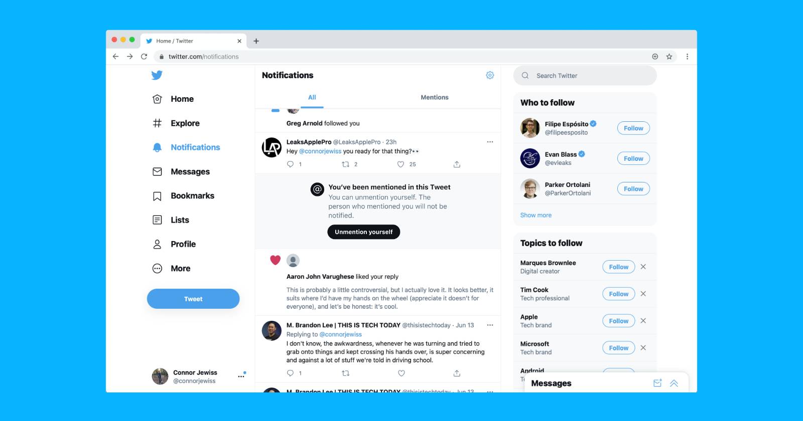 Twitter Will Soon Let You "Unmention Yourself" From Tweets