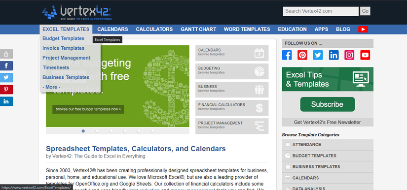 The 5 Best Websites to Download Free Excel Templates