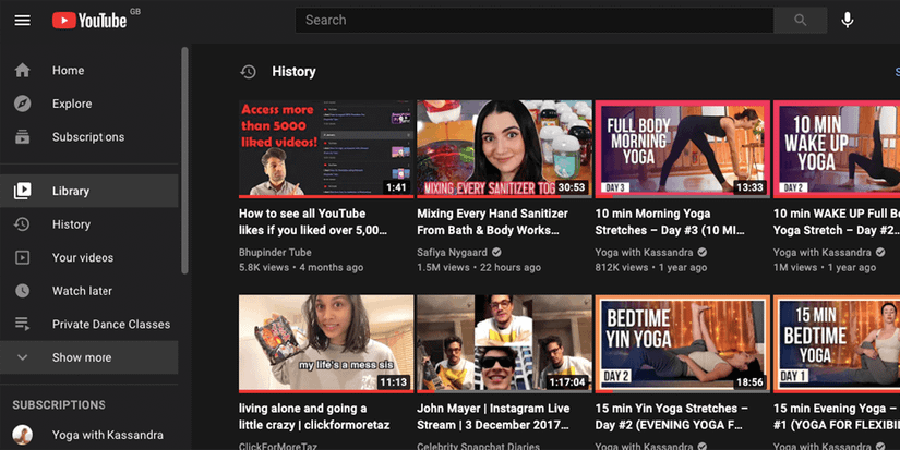 How to View Your Liked Videos on YouTube