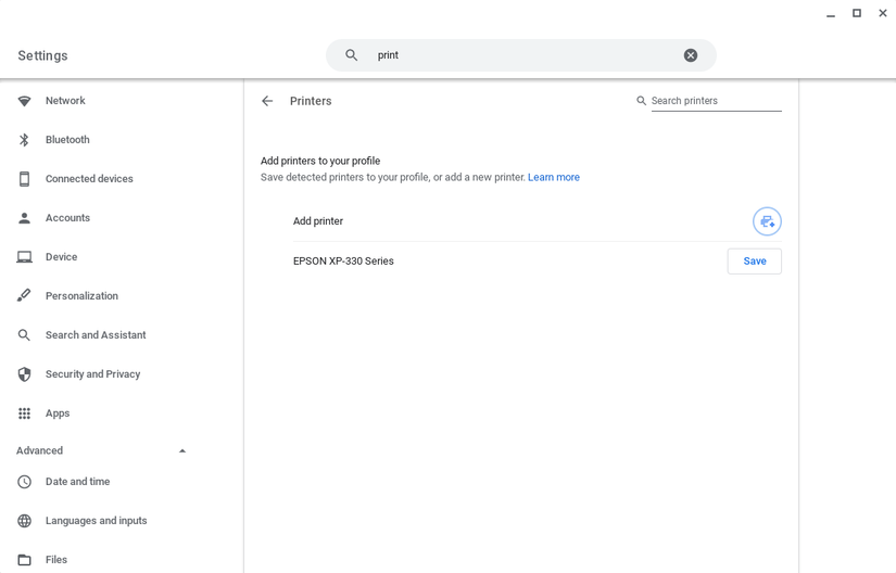How to Print From a Chromebook
