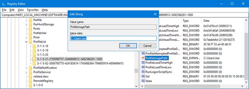 How to Recover Your Lost Windows 10 User Profile