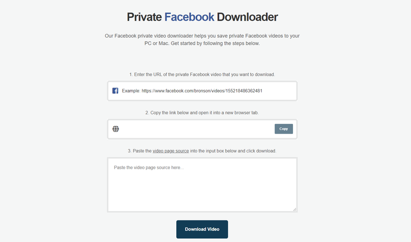 How to Download Private Facebook Videos