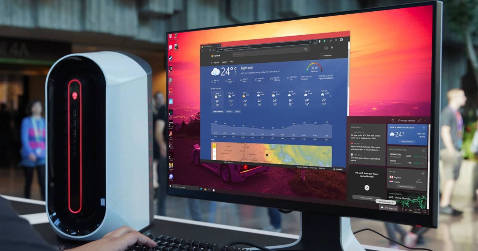 How to Remove the News and Interests Widget From the Windows 10 Taskbar